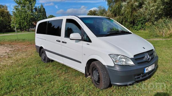 White Mercedes-Benz Vito 2014 in Jurmala, with an engine capacity of 2.20 L and mileage of 313 thousand km for 9980 €, photo 1 on AUTOMOTO.COM.LV