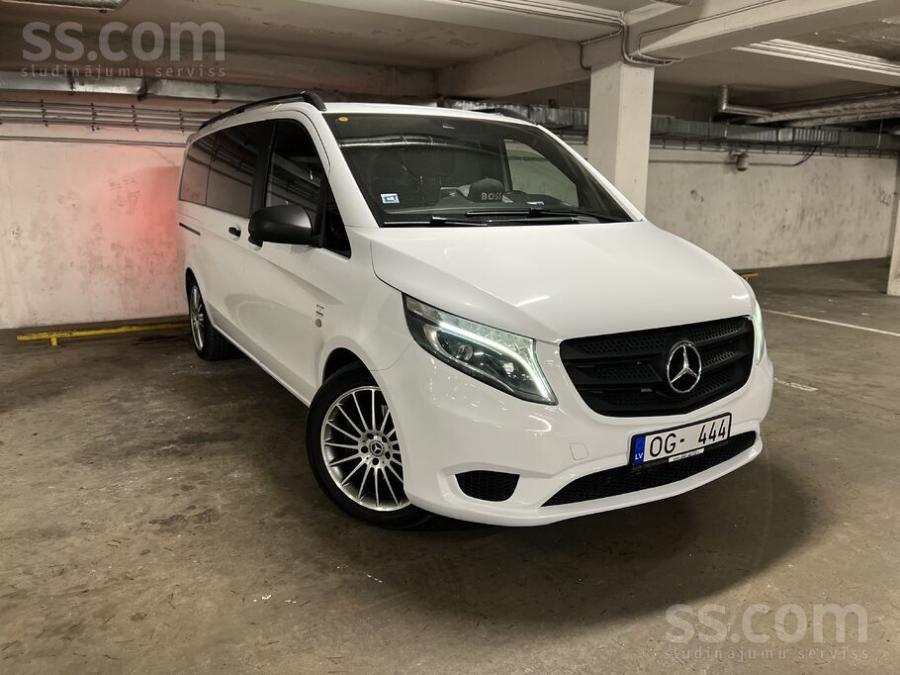 Balts Mercedes-Benz Vito 2015 Liepāja, ar dzinēja tilpumu 2.20 L un nobraukumu 275 tūkst. km par 21450 €, foto 2 vietnē AUTOMOTO.COM.LV
