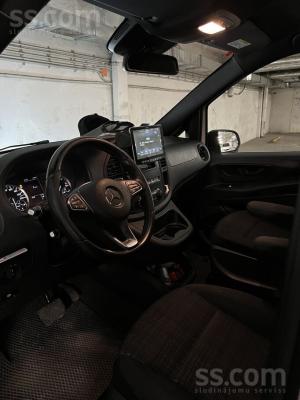 White Mercedes-Benz Vito 2015 in Liepaja, with an engine capacity of 2.20 L and mileage of 275 thousand km for 17950 €, photo 8 on AUTOMOTO.COM.LV
