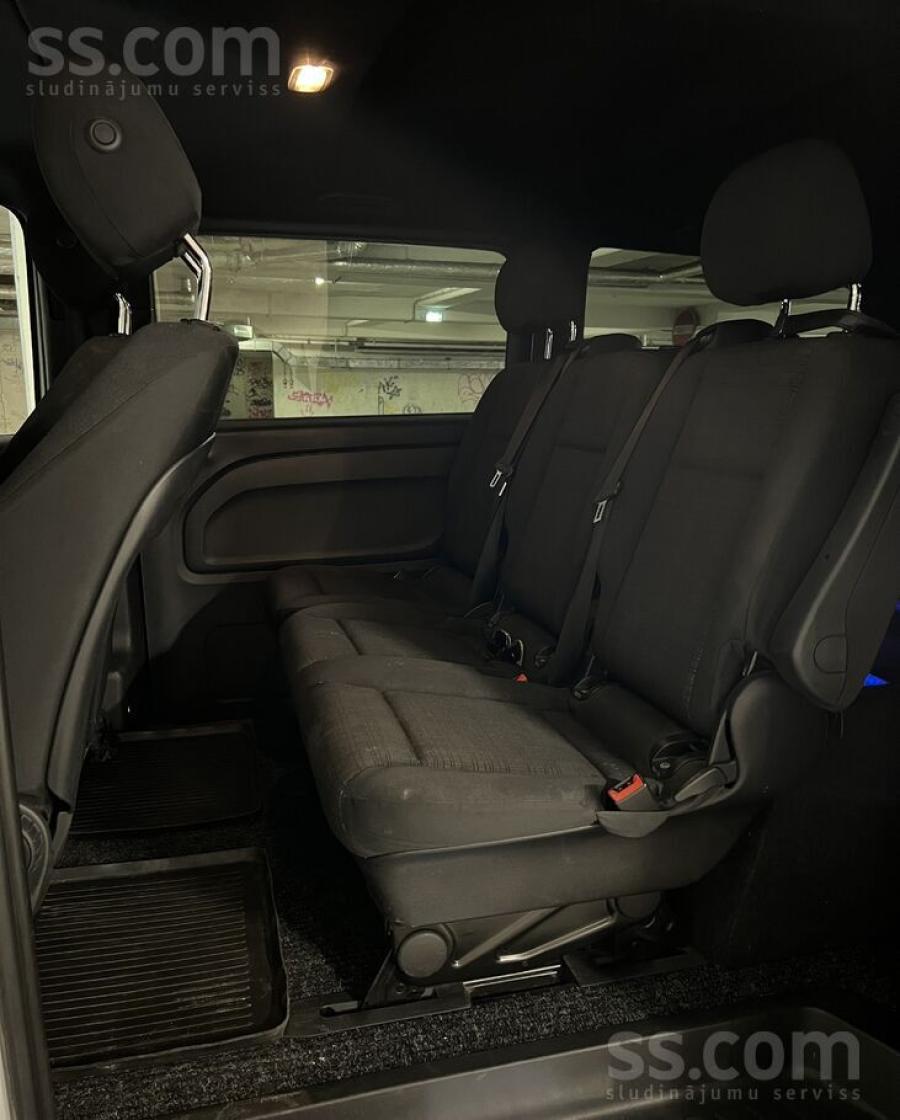White Mercedes-Benz Vito 2015 in Liepaja, with an engine capacity of 2.20 L and mileage of 275 thousand km for 17950 €, photo 11 on AUTOMOTO.COM.LV