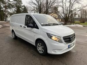 Balts Mercedes-Benz Vito 2015 Jēkabpils, ar dzinēja tilpumu 1.60 L un nobraukumu 286 tūkst. km par 9900 €, foto  vietnē AUTOMOTO.COM.LV