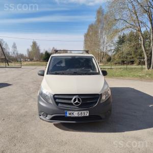 Белый Мерседес Вито 2015 в Елгава, объемом двигателя 1.60 л и пробегом 277 тыс. км за 8300 €, фото  на AUTOMOTO.COM.LV