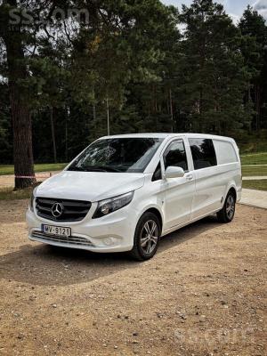 Balts Mercedes-Benz Vito 2015 Daugavpils, ar dzinēja tilpumu 1.60 L un nobraukumu 381 tūkst. km par 8200 €, foto  vietnē AUTOMOTO.COM.LV
