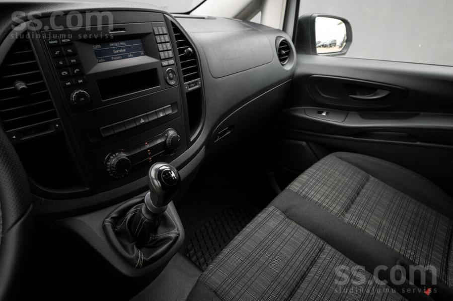 Balts Mercedes-Benz Vito 2016 Jelgava, ar dzinēja tilpumu 1.60 L un nobraukumu 180 tūkst. km par 11000 €, foto 13 vietnē AUTOMOTO.COM.LV