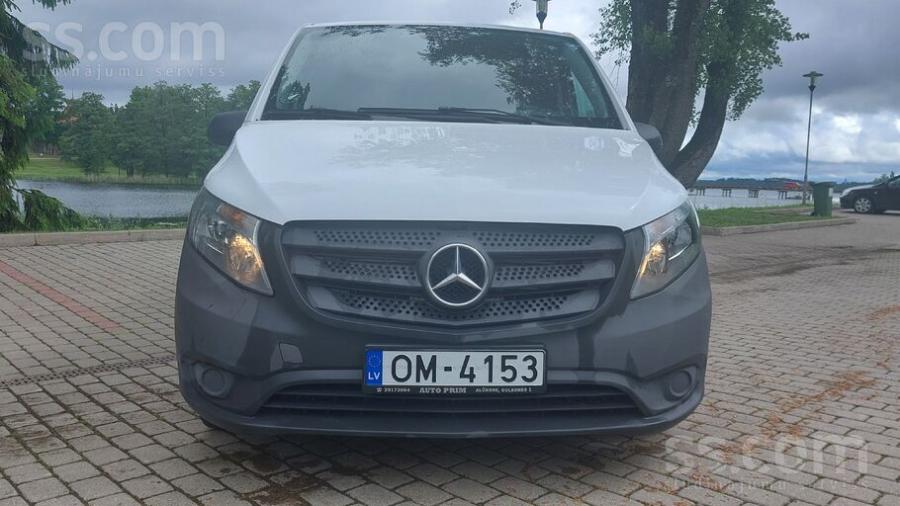 Белый Мерседес Вито 2016 в Алуксне, объемом двигателя 1.60 л и пробегом 0 тыс. км за 7900 €, фото 4 на AUTOMOTO.COM.LV