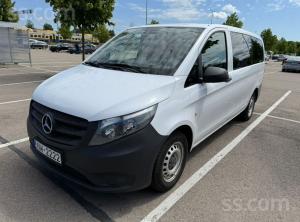 White Mercedes-Benz Vito 2016 in Riga, with an engine capacity of 1.60 L and mileage of 190 thousand km for 13700 €, photo  on AUTOMOTO.COM.LV