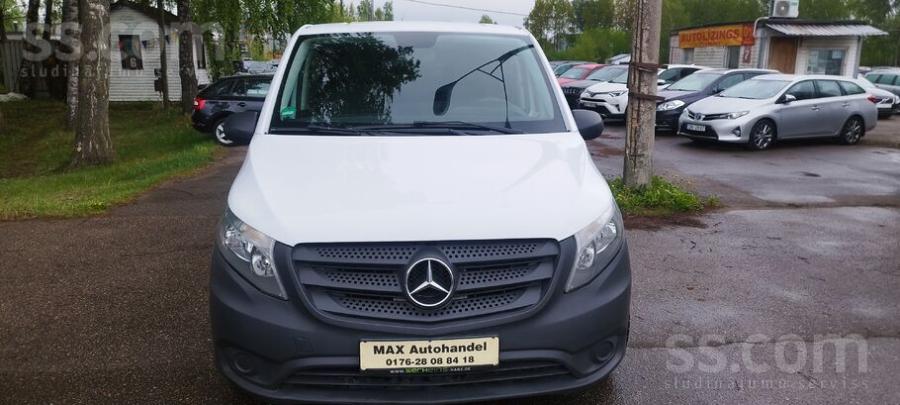 Balts Mercedes-Benz Vito 2016 Rīga, ar dzinēja tilpumu 2.20 L un nobraukumu 0 tūkst. km par 11500 €, foto 1 vietnē AUTOMOTO.COM.LV