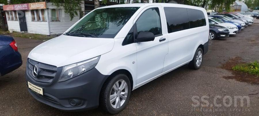 Balts Mercedes-Benz Vito 2016 Rīga, ar dzinēja tilpumu 2.20 L un nobraukumu 0 tūkst. km par 11500 €, foto 3 vietnē AUTOMOTO.COM.LV