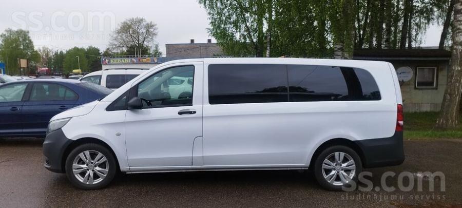 Balts Mercedes-Benz Vito 2016 Rīga, ar dzinēja tilpumu 2.20 L un nobraukumu 0 tūkst. km par 11500 €, foto 4 vietnē AUTOMOTO.COM.LV