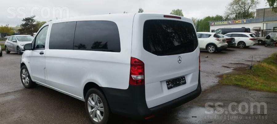 Balts Mercedes-Benz Vito 2016 Rīga, ar dzinēja tilpumu 2.20 L un nobraukumu 0 tūkst. km par 11500 €, foto 5 vietnē AUTOMOTO.COM.LV
