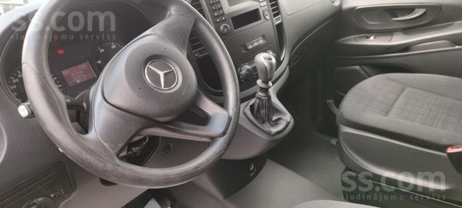Balts Mercedes-Benz Vito 2016 Rīga, ar dzinēja tilpumu 2.20 L un nobraukumu 0 tūkst. km par 11500 €, foto 11 vietnē AUTOMOTO.COM.LV
