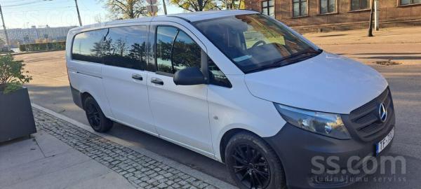 Balts Mercedes-Benz Vito 2016 Rīga, ar dzinēja tilpumu 1.60 L un nobraukumu 255 tūkst. km par 10950 €, foto 4 vietnē AUTOMOTO.COM.LV