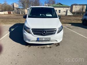 White Mercedes-Benz Vito 2017 in Daugavpils, with an engine capacity of 1.60 L and mileage of 197 thousand km for 10900 €, photo  on AUTOMOTO.COM.LV