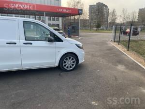 White Mercedes-Benz Vito 2017 in Daugavpils, with an engine capacity of 1.60 L and mileage of 197 thousand km for 10900 €, photo 11 on AUTOMOTO.COM.LV