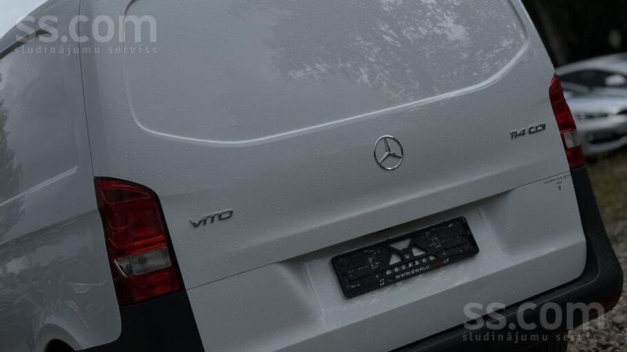 Balts Mercedes-Benz Vito 2017 Jelgava, ar dzinēja tilpumu 2.20 L un nobraukumu 299 tūkst. km par 10990 €, foto 7 vietnē AUTOMOTO.COM.LV