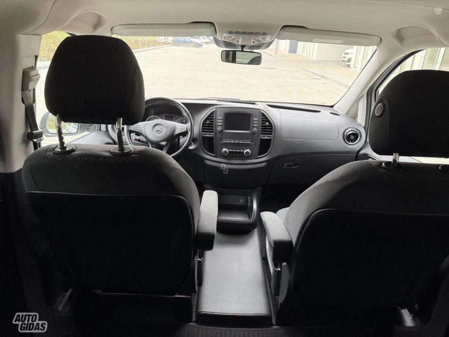 White Mercedes-Benz Vito 2020 in Vilnius, with an engine capacity of 2.00 L and mileage of 323 thousand km for 15950 €, photo 18 on AUTOMOTO.COM.LV