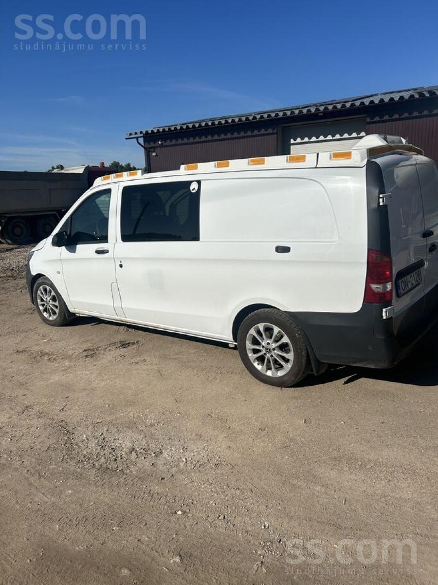 Balts Mercedes-Benz Vito 2020 Rīga, ar dzinēja tilpumu 2.10 L un nobraukumu 298 tūkst. km par 13770 €, foto 5 vietnē AUTOMOTO.COM.LV