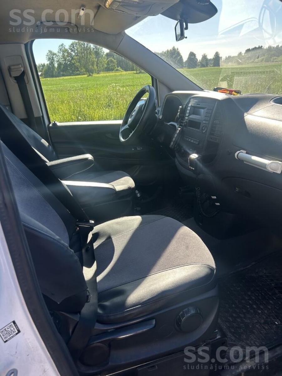 Balts Mercedes-Benz Vito 2020 Rīga, ar dzinēja tilpumu 2.10 L un nobraukumu 298 tūkst. km par 13770 €, foto 13 vietnē AUTOMOTO.COM.LV