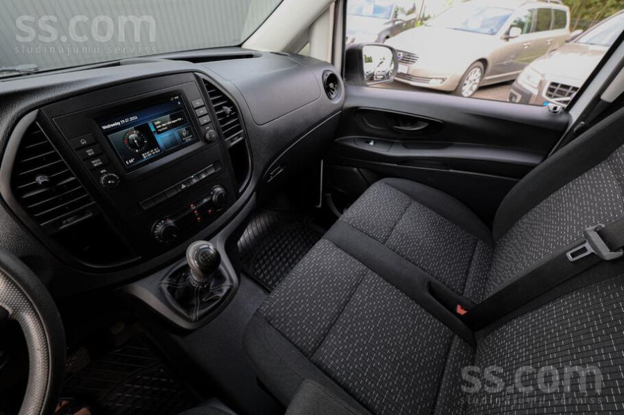 Balts Mercedes-Benz Vito 2020 Jelgava, ar dzinēja tilpumu 1.80 L un nobraukumu 0 tūkst. km par 12500 €, foto 18 vietnē AUTOMOTO.COM.LV