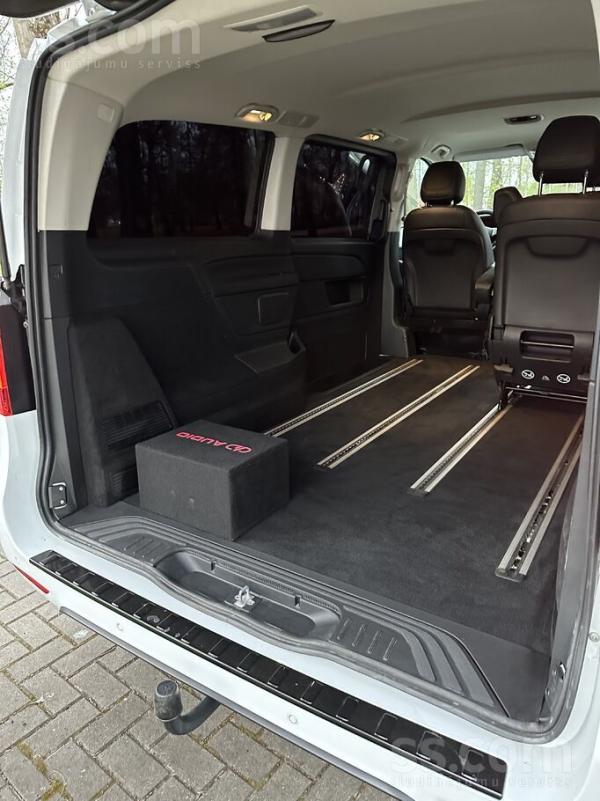 White Mercedes-Benz Vito 2021 in Jelgava, with an engine capacity of 1.80 L and mileage of 68 thousand km for 41700 €, photo 6 on AUTOMOTO.COM.LV