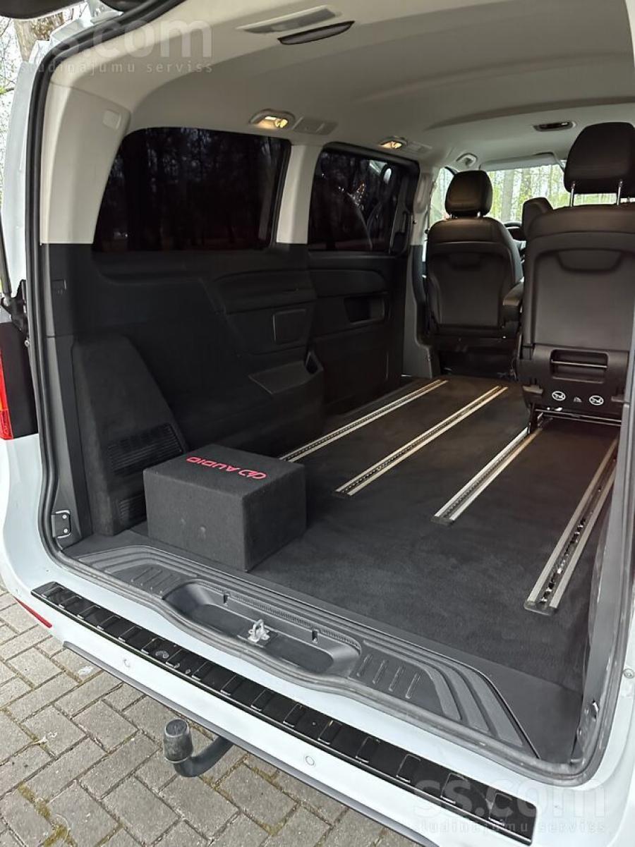 White Mercedes-Benz Vito 2021 in Jelgava, with an engine capacity of 1.80 L and mileage of 68 thousand km for 41700 €, photo 7 on AUTOMOTO.COM.LV