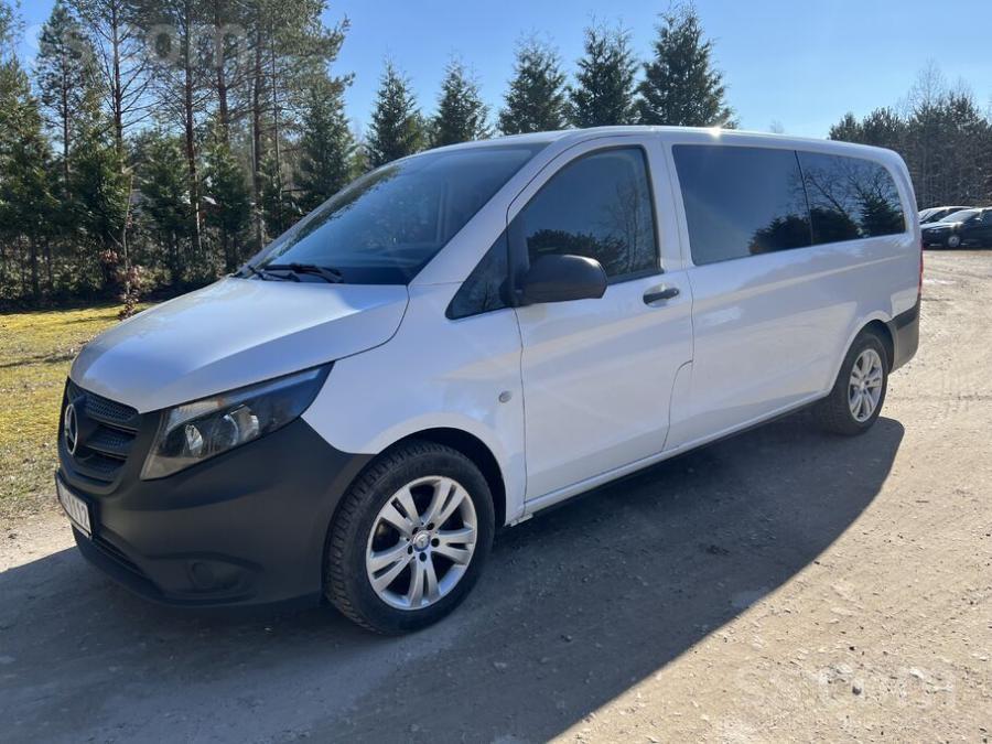 Balts Mercedes-Benz Vito 2022 Jūrmala, ar dzinēja tilpumu 2.00 L un nobraukumu 0 tūkst. km par 20500 €, foto 1 vietnē AUTOMOTO.COM.LV