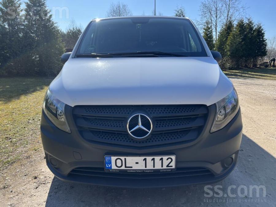 Balts Mercedes-Benz Vito 2022 Jūrmala, ar dzinēja tilpumu 2.00 L un nobraukumu 0 tūkst. km par 20500 €, foto 3 vietnē AUTOMOTO.COM.LV
