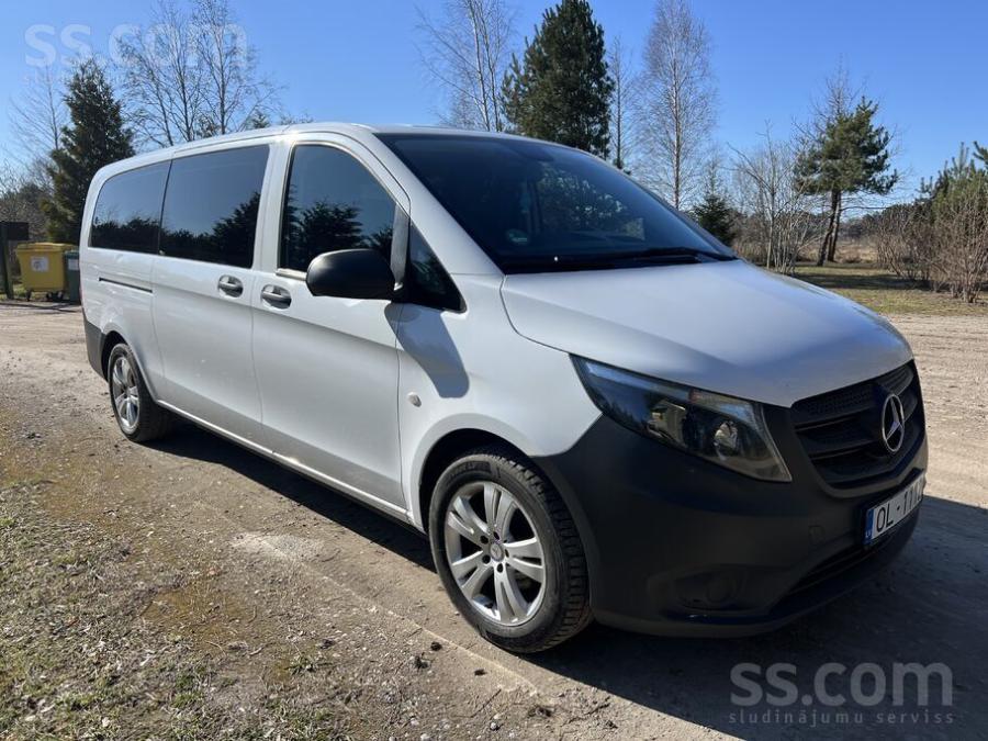 Balts Mercedes-Benz Vito 2022 Jūrmala, ar dzinēja tilpumu 2.00 L un nobraukumu 0 tūkst. km par 20500 €, foto 4 vietnē AUTOMOTO.COM.LV