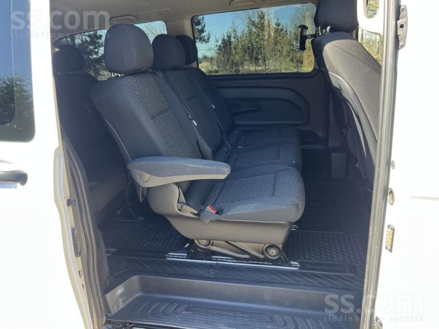 Balts Mercedes-Benz Vito 2022 Jūrmala, ar dzinēja tilpumu 2.00 L un nobraukumu 0 tūkst. km par 20500 €, foto 10 vietnē AUTOMOTO.COM.LV