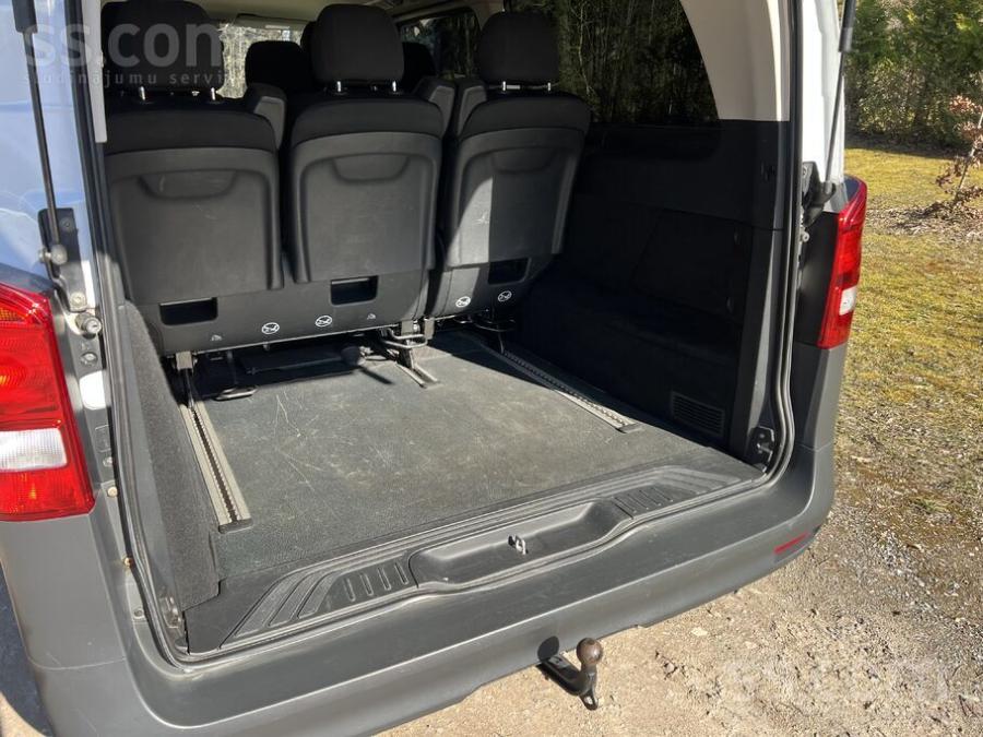 Balts Mercedes-Benz Vito 2022 Jūrmala, ar dzinēja tilpumu 2.00 L un nobraukumu 0 tūkst. km par 20500 €, foto 12 vietnē AUTOMOTO.COM.LV