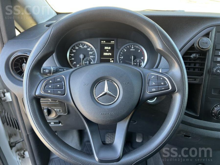 Balts Mercedes-Benz Vito 2022 Jūrmala, ar dzinēja tilpumu 2.00 L un nobraukumu 0 tūkst. km par 20500 €, foto 13 vietnē AUTOMOTO.COM.LV