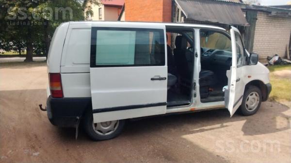 Белый Мерседес Вито 2002 в Гулбене, объемом двигателя 2.20 л и пробегом 178 тыс. км за 2450 €, фото 6 на AUTOMOTO.COM.LV