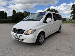 White Mercedes-Benz Vito 2005 in Jonava, with an engine capacity of 2.20 L and mileage of 322 thousand km for 2150 €, photo  on AUTOMOTO.COM.LV
