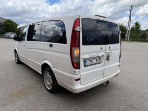 White Mercedes-Benz Vito 2005 in Jonava, with an engine capacity of 2.20 L and mileage of 322 thousand km for 2150 €, photo 5 on AUTOMOTO.COM.LV