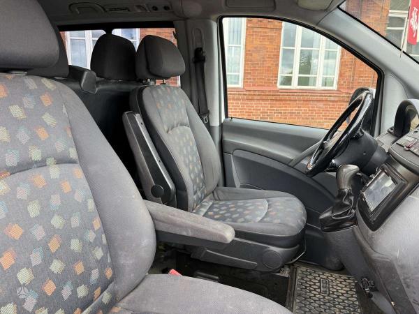 White Mercedes-Benz Vito 2005 in Jonava, with an engine capacity of 2.20 L and mileage of 322 thousand km for 2150 €, photo 8 on AUTOMOTO.COM.LV