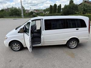 White Mercedes-Benz Vito 2005 in Jonava, with an engine capacity of 2.20 L and mileage of 322 thousand km for 2150 €, photo 14 on AUTOMOTO.COM.LV