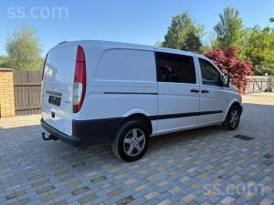 White Mercedes-Benz Vito 2008 in Riga, with an engine capacity of 2.20 L and mileage of 0 thousand km for 5900 €, photo 4 on AUTOMOTO.COM.LV