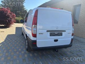 White Mercedes-Benz Vito 2008 in Riga, with an engine capacity of 2.20 L and mileage of 0 thousand km for 5900 €, photo 10 on AUTOMOTO.COM.LV