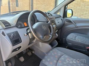 White Mercedes-Benz Vito 2008 in Riga, with an engine capacity of 2.20 L and mileage of 0 thousand km for 5900 €, photo 11 on AUTOMOTO.COM.LV