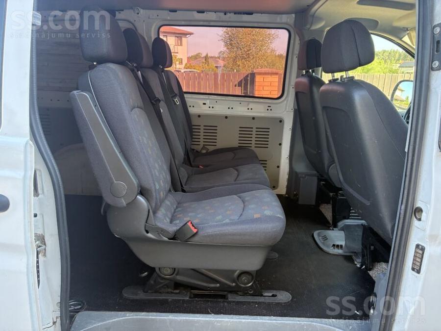 White Mercedes-Benz Vito 2008 in Riga, with an engine capacity of 2.20 L and mileage of 0 thousand km for 5900 €, photo 22 on AUTOMOTO.COM.LV