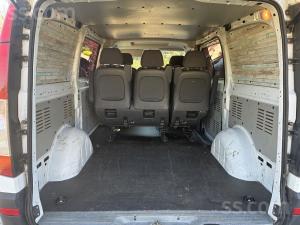 White Mercedes-Benz Vito 2008 in Riga, with an engine capacity of 2.20 L and mileage of 0 thousand km for 5900 €, photo 24 on AUTOMOTO.COM.LV