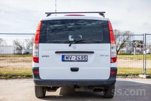 White Mercedes-Benz Vito 2009 in Riga, with an engine capacity of 2.20 L and mileage of 194 thousand km for 6490 €, photo 8 on AUTOMOTO.COM.LV
