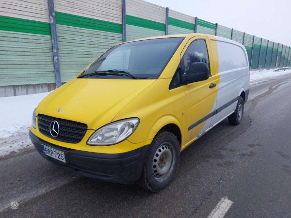 Balts Mercedes-Benz Vito 2009 Kauņa, ar dzinēja tilpumu 2.15 L un nobraukumu 354 tūkst. km par 3290 €, foto 1 vietnē AUTOMOTO.COM.LV