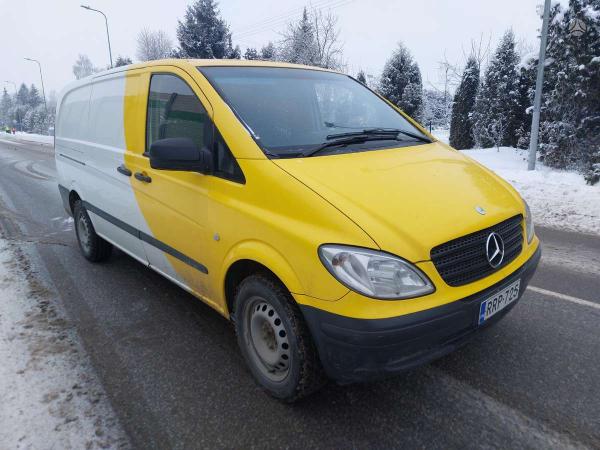 Balts Mercedes-Benz Vito 2009 Kauņa, ar dzinēja tilpumu 2.15 L un nobraukumu 354 tūkst. km par 3290 €, foto 3 vietnē AUTOMOTO.COM.LV