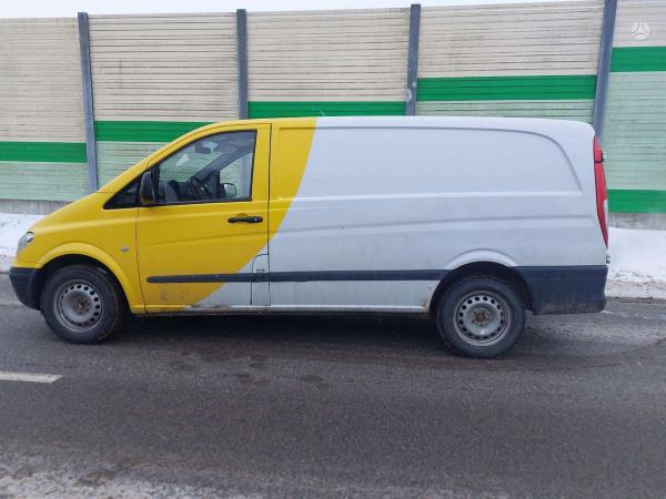 Balts Mercedes-Benz Vito 2009 Kauņa, ar dzinēja tilpumu 2.15 L un nobraukumu 354 tūkst. km par 3290 €, foto 8 vietnē AUTOMOTO.COM.LV