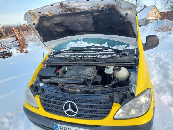 Balts Mercedes-Benz Vito 2009 Kauņa, ar dzinēja tilpumu 2.15 L un nobraukumu 354 tūkst. km par 3290 €, foto 9 vietnē AUTOMOTO.COM.LV
