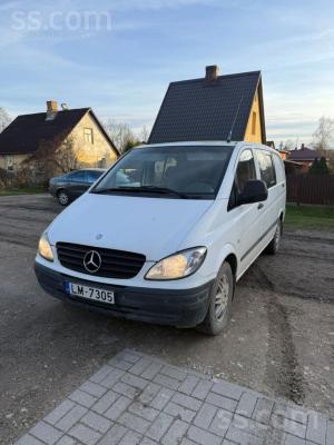White Mercedes-Benz Vito 2009 in Jelgava, with an engine capacity of 3.00 L and mileage of 510 thousand km for 3900 €, photo  on AUTOMOTO.COM.LV