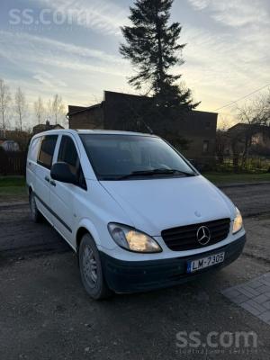 White Mercedes-Benz Vito 2009 in Jelgava, with an engine capacity of 3.00 L and mileage of 510 thousand km for 3900 €, photo 2 on AUTOMOTO.COM.LV