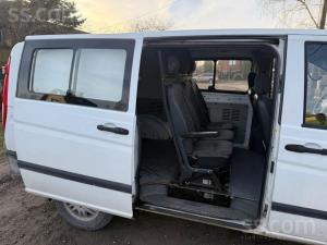 White Mercedes-Benz Vito 2009 in Jelgava, with an engine capacity of 3.00 L and mileage of 510 thousand km for 3900 €, photo 3 on AUTOMOTO.COM.LV