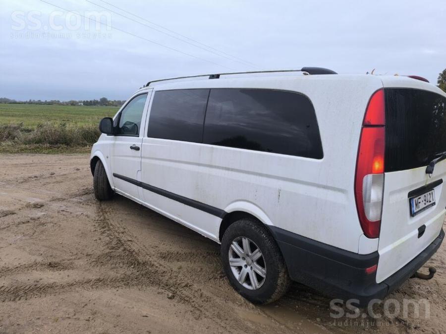 Белый Мерседес Вито 2009 в Елгава, объемом двигателя 2.20 л и пробегом 500 тыс. км за 3300 €, фото 5 на AUTOMOTO.COM.LV